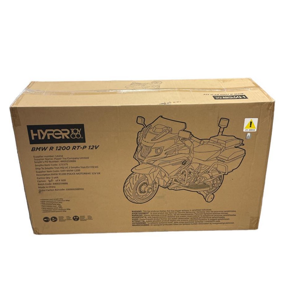 BMW Police Motorcycle 12V Electric Ride On - Own4Less